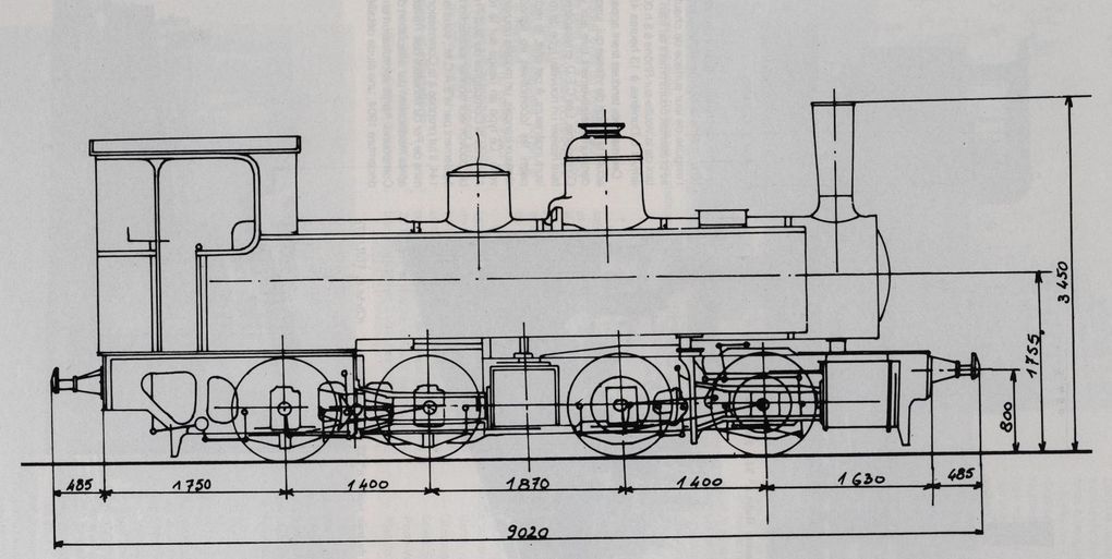 Mallet Locomotive Drawings